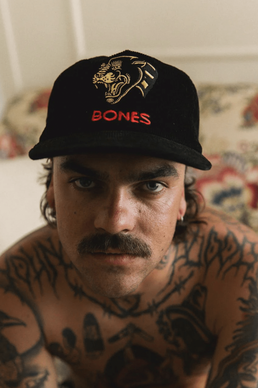 BILLY BONES CLUB PANTHER INK CORD CAP - VINTAGE BLACK – Bones Clubhouse